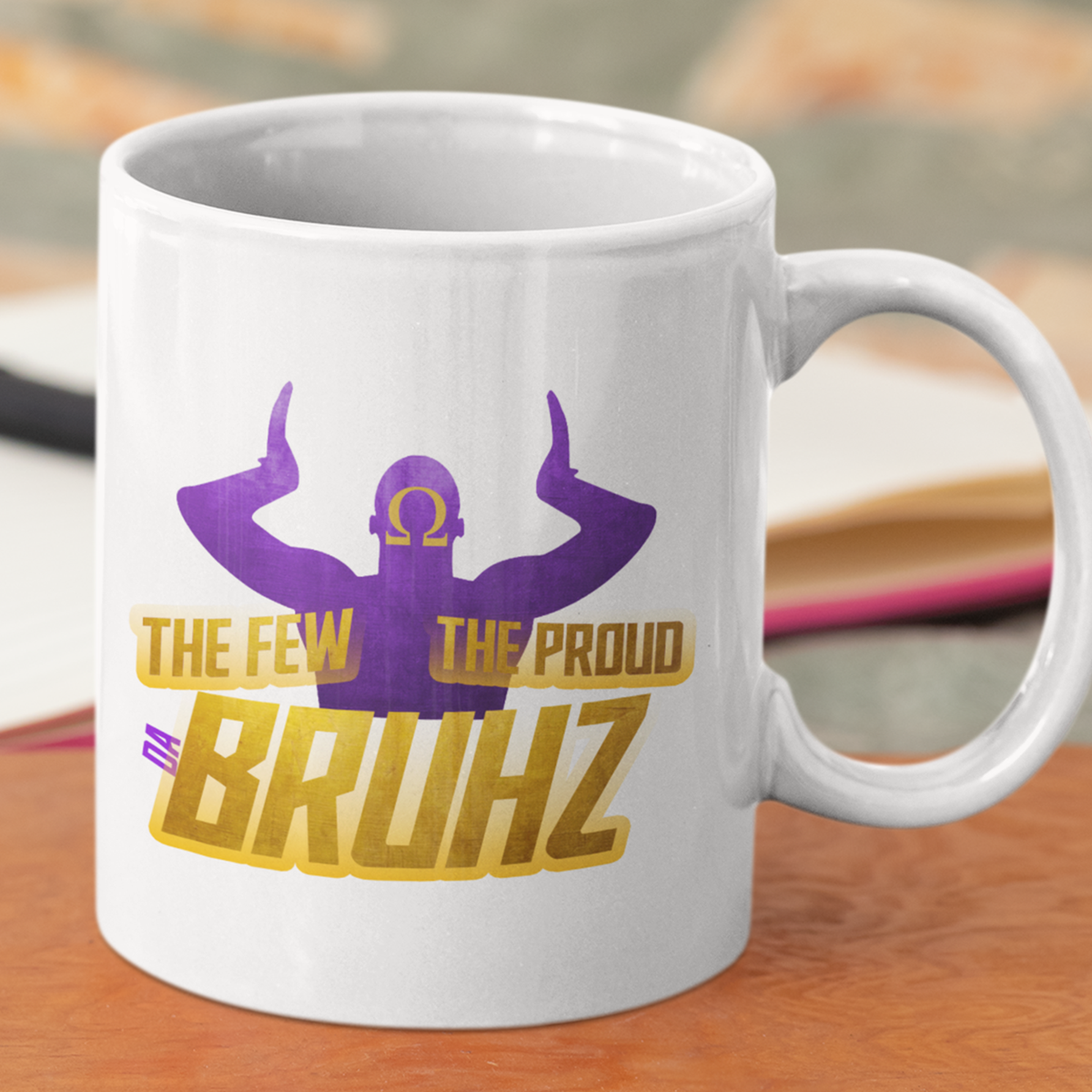 Omega Psi Phi (1911) 12 oz Ceramic Mug - Washable, Microwavable – Rookie