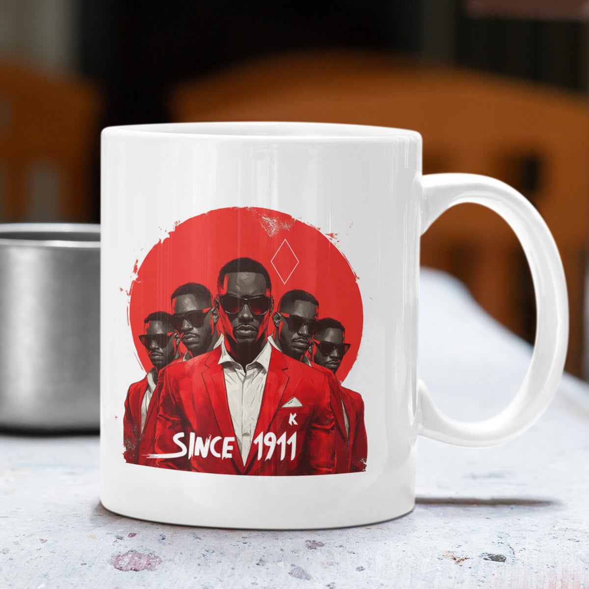 Kappa Alpha Psi Founders II 12 oz Ceramic Mug - Washable, Microwavable ...